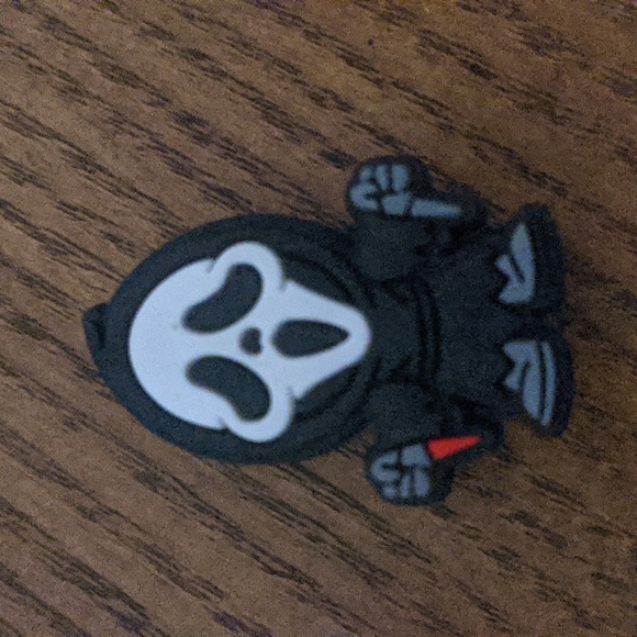 Accessories | Horror Film Scream Ghost Face Croc Charm | Poshmark
